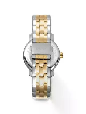 Dkny Fluted-bezel Logo-dial 36mm Watch