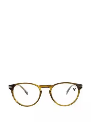 Lacoste Round-frame Striped Glasses