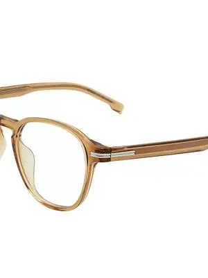 BOSS Round Frame Eyeglasses