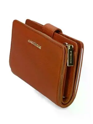 COCCINELLE Logo-plaque Pebbled Wallet