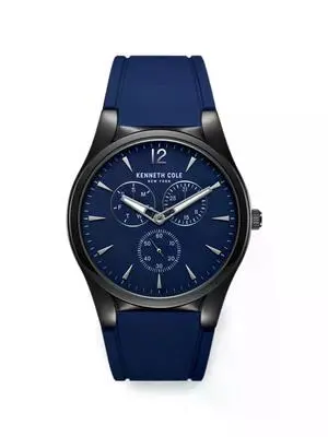 KENNETH COLE Classic 44mm Watch - Blue