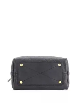 LOUIS VUITTON Speedy Bandouliere Monogram Empreinte Leather 30 Satchel - Black