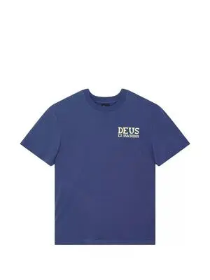 Deus Ex Machina Chinook Crew-neck T-shirt - Blue