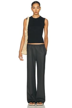 Enza Costa Supima Cotton New Classic Sleeveless Tee