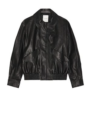 LE17SEPTEMBRE Faux Leather Zip Blouson