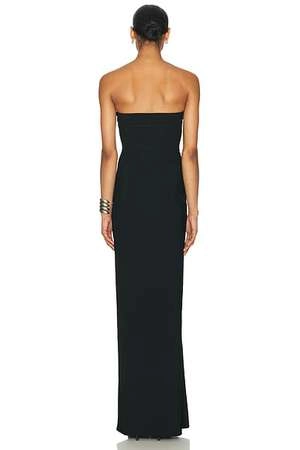 GRACE LING Strapless Maxi Dress With Charms