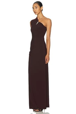 GRACE LING One Shoulder Maxi Dress