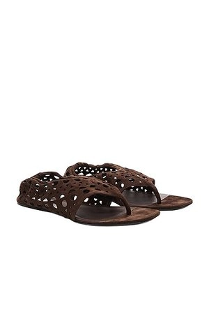 Alaïa Alaϊa Neo Vienne Flat Sandal