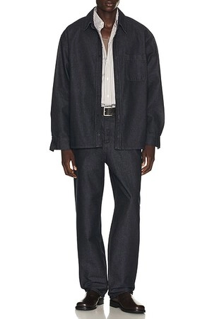 LE17SEPTEMBRE Denim Over Shirt - Indigo