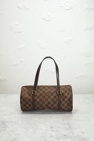 LOUIS VUITTON Damier Ebene Papillon 30 Handbag
