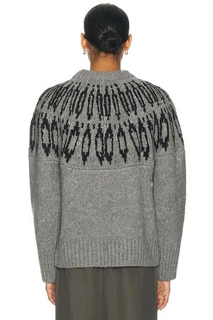 Altuzarra Coleman Fair Isle Knit Sweater