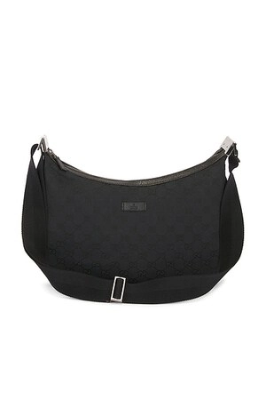 Gucci Half Moon Hobo Bag - Black