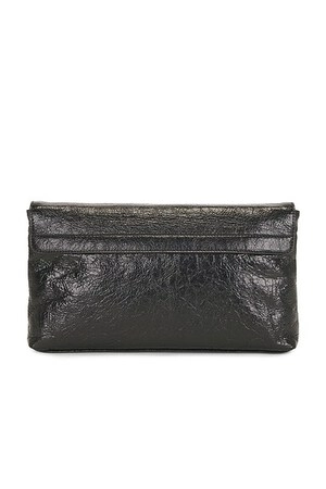 Balenciaga Le City Small Clutch In Arena Lambskin