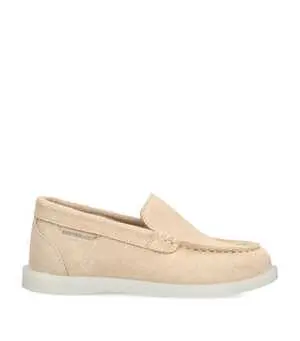 BABYWALKER Suede Loafers - Beige