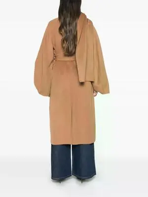 Zimmermann Belted Scarf-detail Coat