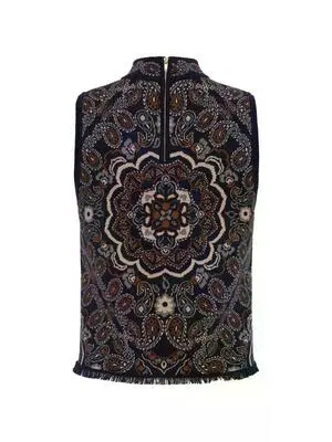 Cara Cara Julissa Bandana-jacquard Top