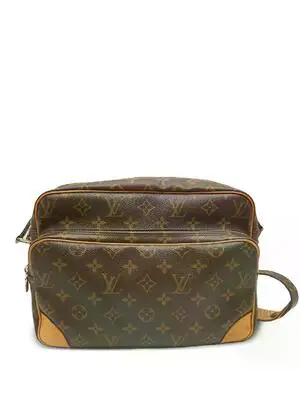 LOUIS VUITTON 2003 Monogram Nil Crossbody Bag - Brown