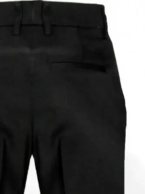 True Royal Belt-loop Pressed-crease Trousers