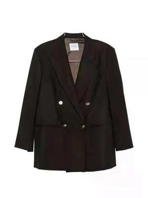 LE SULLY STUDIO Double-breasted Peak-lapel Blazer