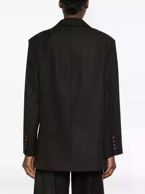 LE SULLY STUDIO Double-breasted Peak-lapel Blazer