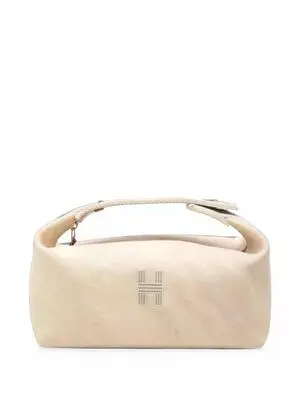 Hermès 2020-2026 Small Toile Bride A Brac Case Vanity Bag - Neutrals