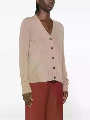 Max Mara Logo-embroidered Elbow Patch Cardigan