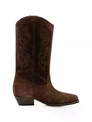 Ba&sh Suede Western-style Boots