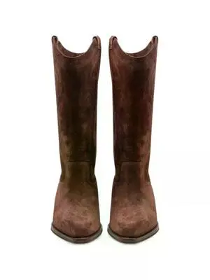 Ba&sh Suede Western-style Boots