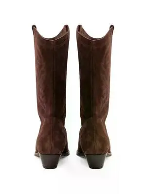 Ba&sh Suede Western-style Boots