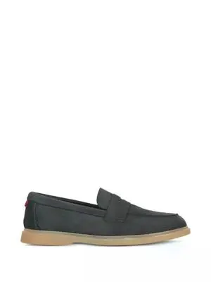 Bally Leather Loafers - Grey