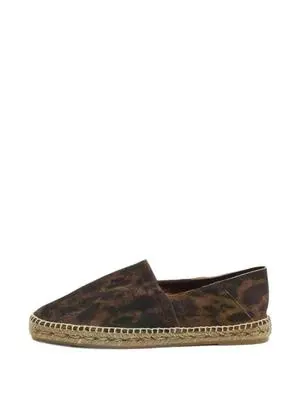 TOM FORD Barnes Leopard-print Espadrilles - Brown