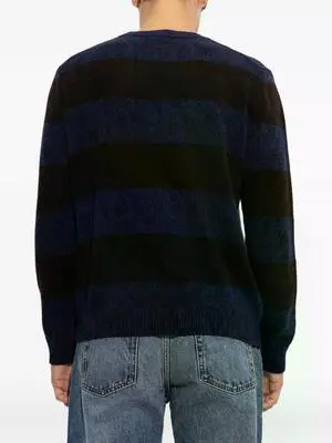 Etro Paisley-pattern Striped Sweater