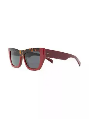 Marni Colour-block Cat-eye Sunglasses