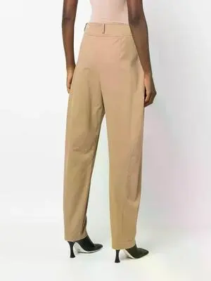 Alberta Ferretti High-waisted Tapered Trousers