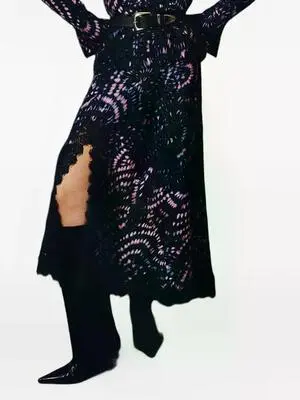 Cara Cara Lou Lace-trim Midi Skirt