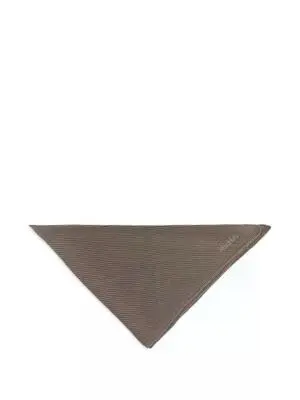 Max Mara Wool Knit Oversized Shawl Tobacco - Brown