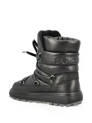 Bogner Quilted Lace-up Snow Boots