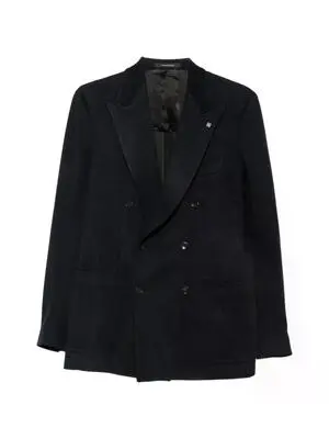 Tagliatore Double-breasted Peak-lapel Blazer