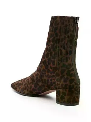 AQUAZZURA Leopard-print Ankle Boots