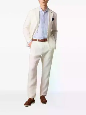 Brooks Brothers Straight-leg Linen Trousers