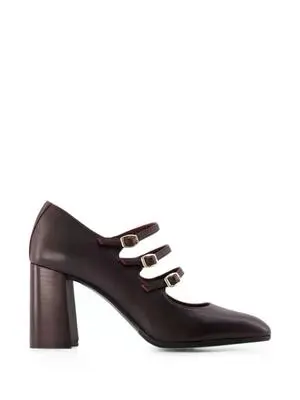 CAREL Keel Flex Triple Strap Pumps