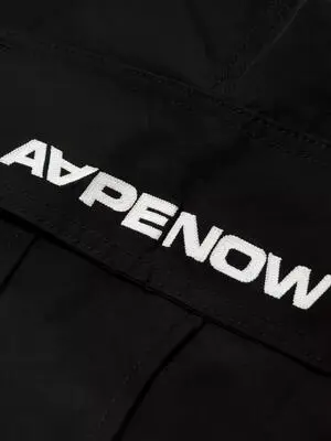 AAPE BY *A BATHING APE Logo-patch Cargo Track Pants