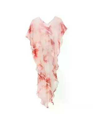 BABYLONE PARIS Floral Print Cape