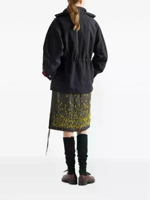 Prada Technical Fabric Parka