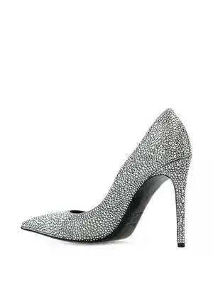 Alexander McQueen Embellished Skull Charm Stiletto Pumps