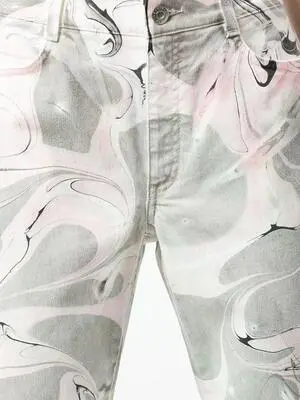 Stella McCartney High-rise Abstract-print Jeans