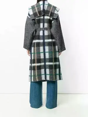 Stella McCartney Checked Belted Cardigan