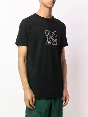 Off-White Worker Embroidered T-shirt