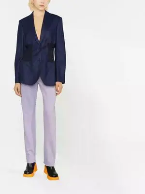 Stella McCartney Elastic Band Single-breasted Blazer