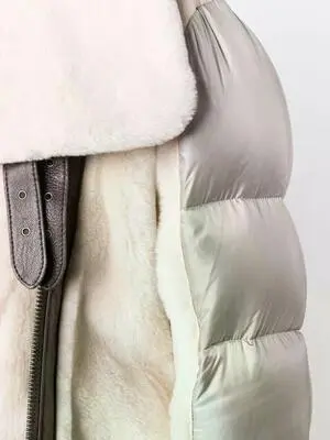 MOORER Escorial Padded Leather Jacket